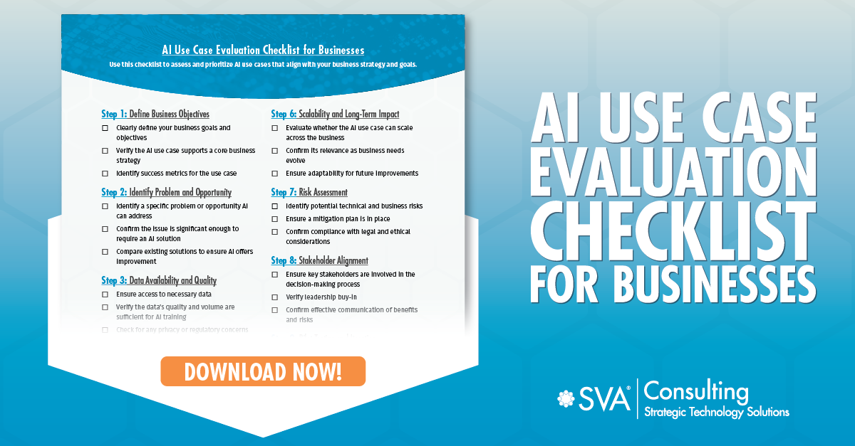 AI Use Case Evaluation Checklist for Businesses