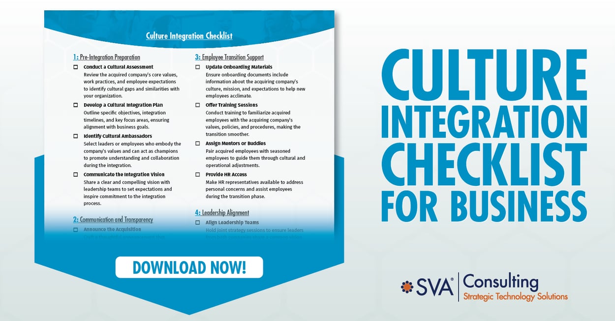 The 5 Most Common Culture Clashes in M&A | SVAC